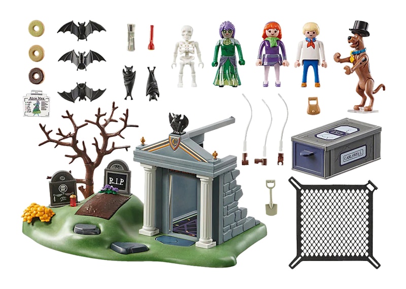 Playmobil SCOOBY-DOO! Adventure in the Cemetery Set 70362 - US