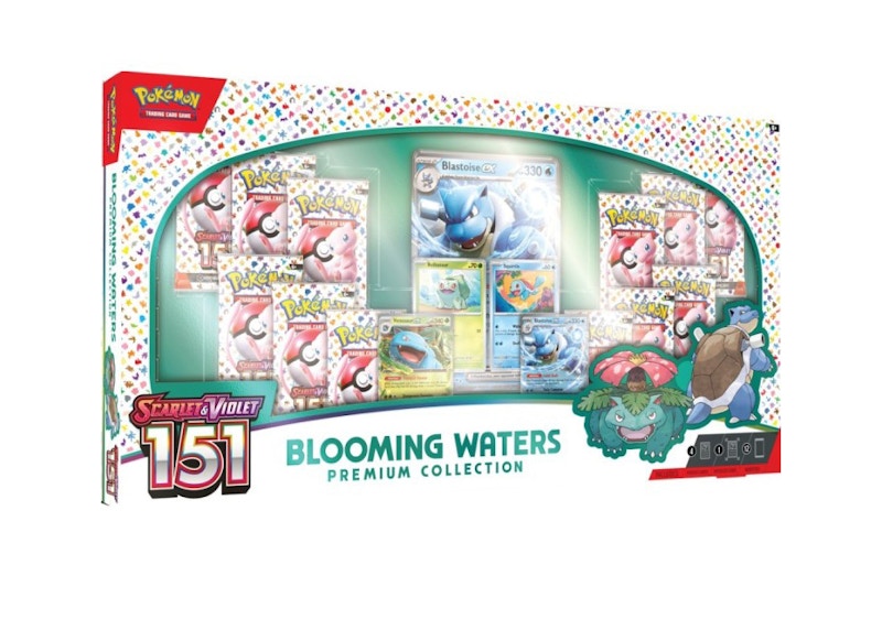 Pokémon Scarlet & Violet 151 Blooming Waters Premium Collection Box - US
