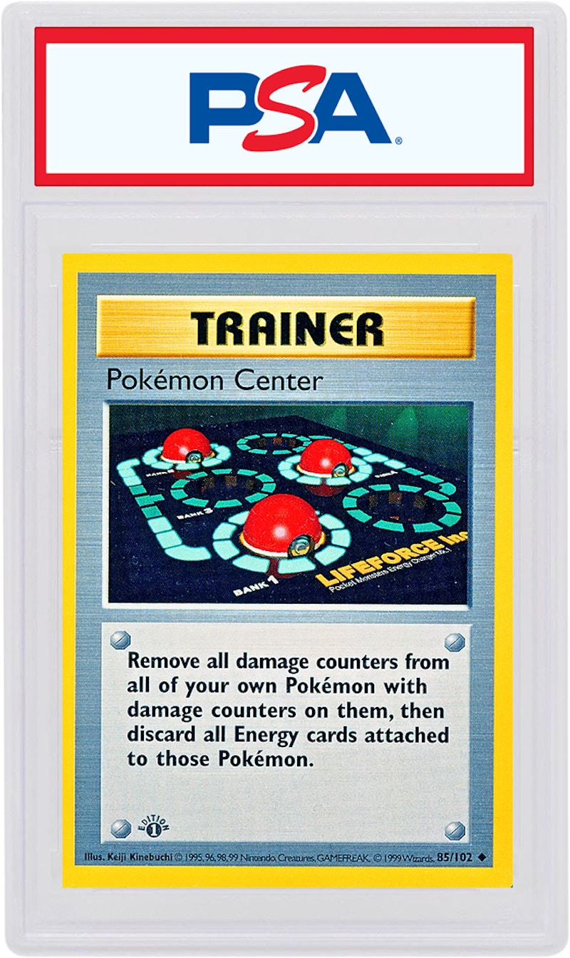 Pokemon TCG Center 1999 Pokemon TCG Base Set 1st Edition #85/102 (PSA ...