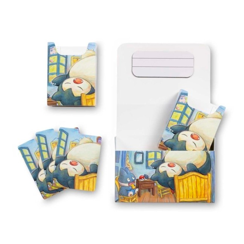 Pokemon Mat Pokémon Pokemon Center Van Gogh Museum: Snorlax & Gombe Van ...