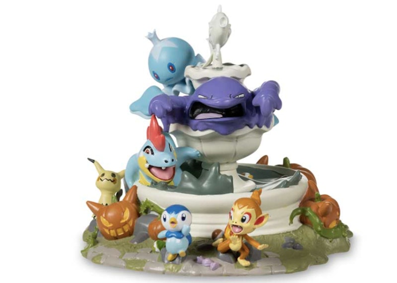 Pokemon Haunted Pokemon Village: Frillish Frightening Fountain Figure ...