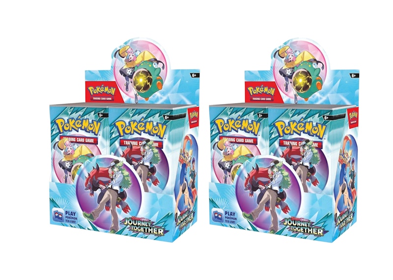 Pokémon Scarlet & Violet Journey Together Booster Box 2x Lot - US