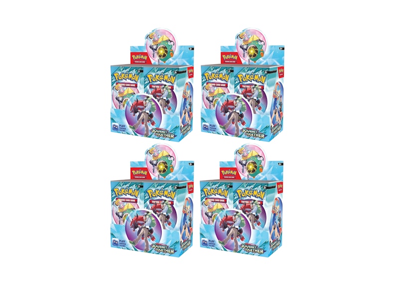 Pokémon Scarlet & Violet Journey Together Booster Box 4x Lot - US