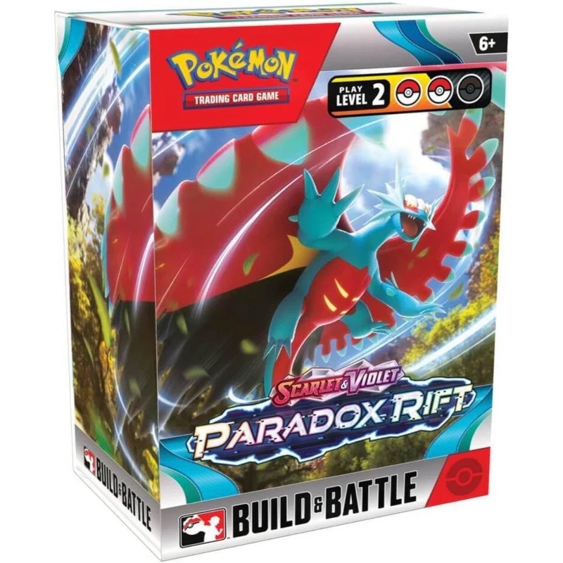Pokèmon Scarlet & Violet Paradox Rift Build & Battle Box - US
