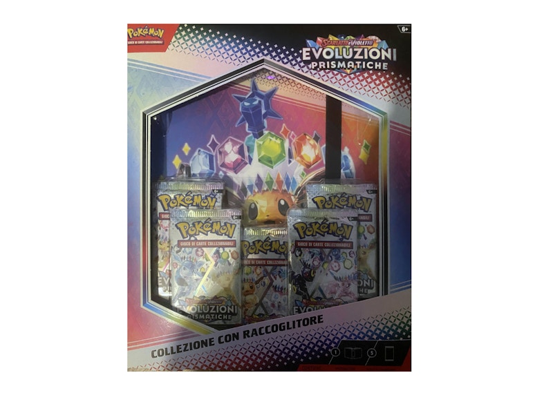 Pokémon Scarlet & Violet Prismastic Evolution Binder Collection ...