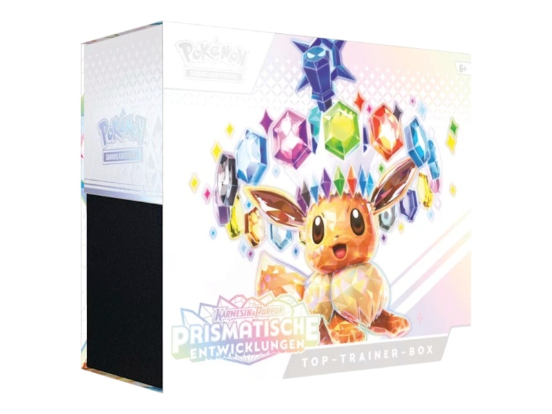 Pokémon Scarlet & Violet Prismatic Evolutions Elite Trainer Box (German ...