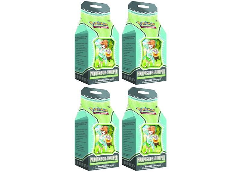 Pokémon TCG Professor Juniper Premium Tournament Collection Box 4x Lot - US