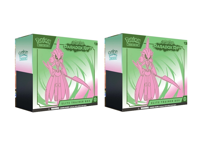Pokémon TCG Scarlet & Violet Paradox Rift Iron Valiant Elite Trainer ...