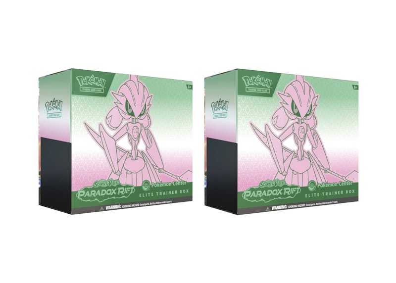 Pokémon TCG Scarlet & Violet Paradox Rift Iron Valiant Pokemon Center ...