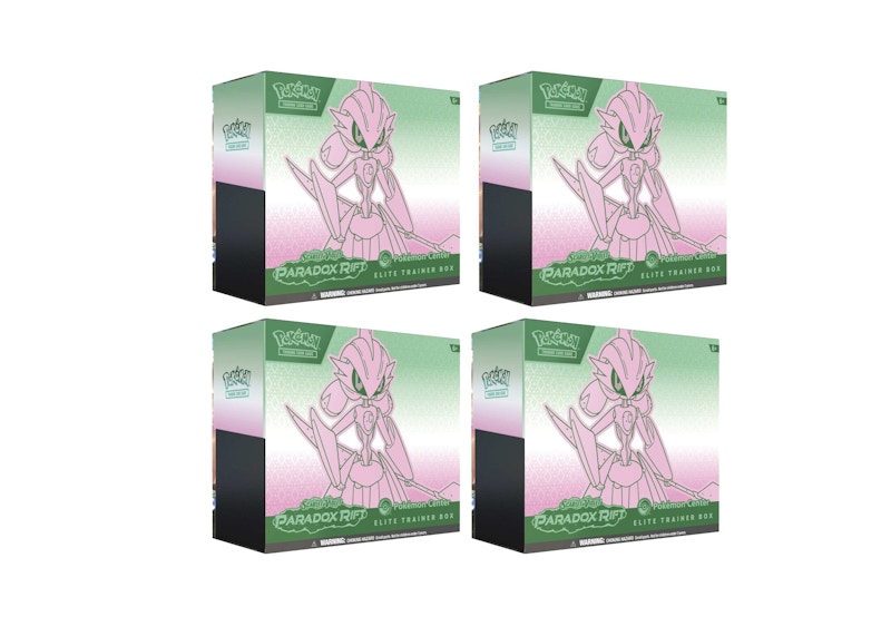 Pokémon TCG Scarlet & Violet Paradox Rift Iron Valiant Pokemon Center ...