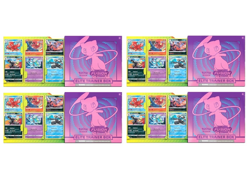 Pokémon TCG Sword & Shield Fusion Strike Elite Trainer Box (with Bonus ...