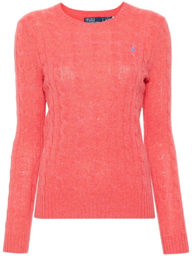 Polo Ralph Lauren Julianna Long Sleeve Pullover Rosette Heather - FW24 - US