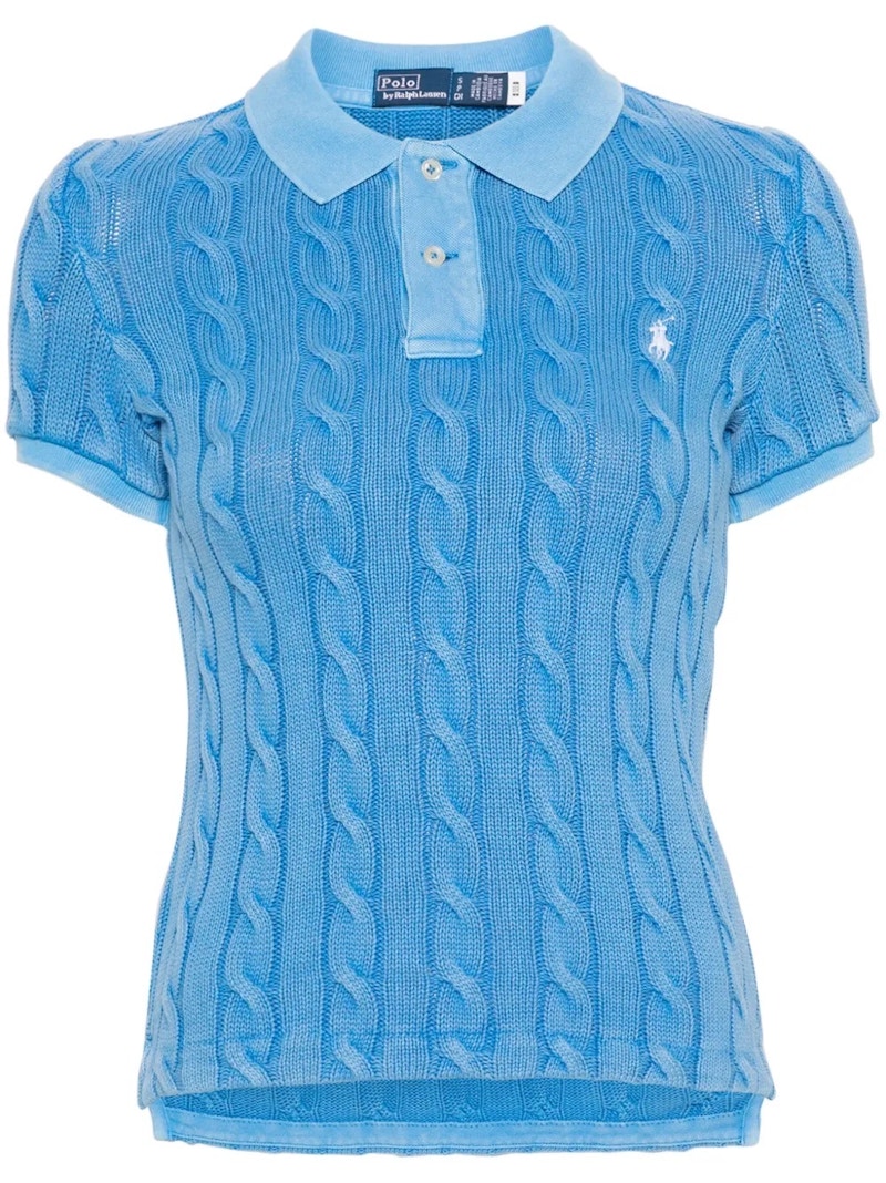 Polo Ralph Lauren Short Sleeve Polo Shirt Colby Blue - SS25 - KR