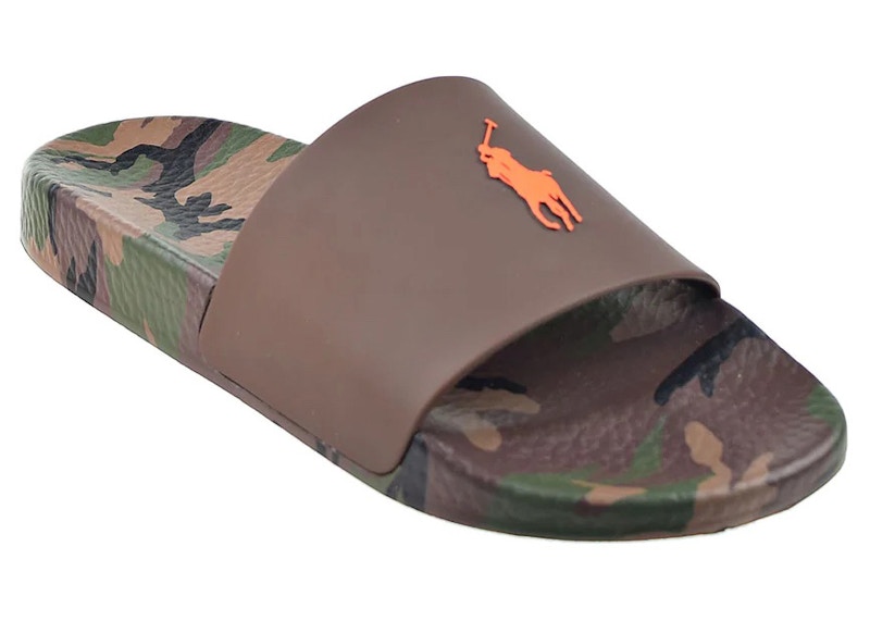 Polo Ralph Lauren Signature Pony Slide Surplus Camo Hombre - 809860988 ...