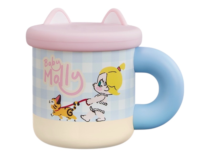 Pop Mart Baby Molly & Baby Tabby Series Ceramic Cup Ceramic Cup - US