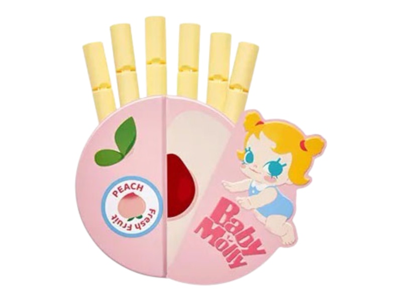 Pop Mart Baby Molly Fruity Aroma Series Peach Hide-and-Seek Magnetic ...