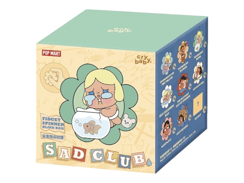 Pop Mart CRYBABY Sad Club Series Fidget Spinner Single Blind Box - KR