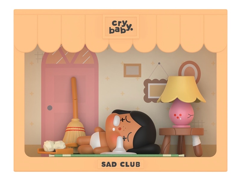 Pop Mart CRYBABY Sad Club Series Scene Sets Devastated Figure Set - US