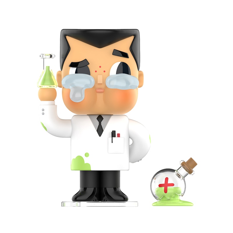 Pop Mart CRYBABY x Powerpuff Girls Series Professor Utonium Figure - JP