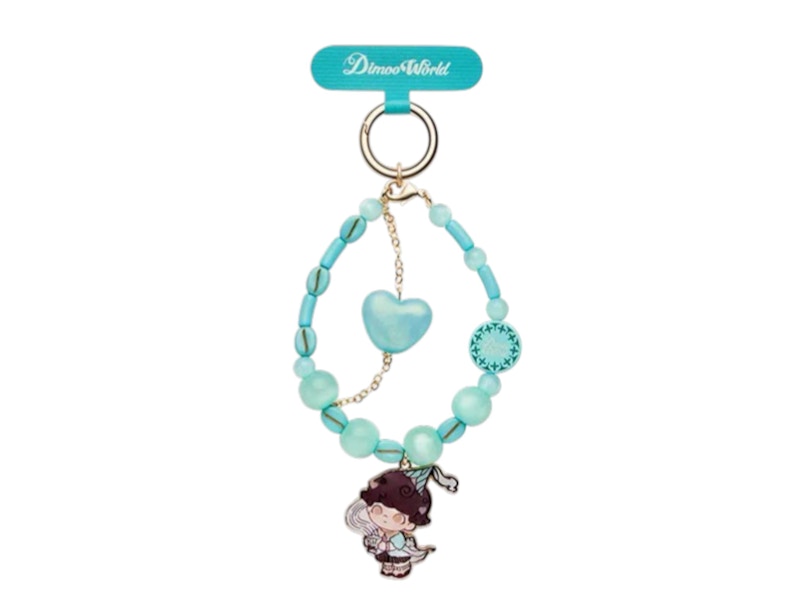 Pop Mart DIMOO Crush On Coffee Series Peppermint Heartbeat Phone Charm - US
