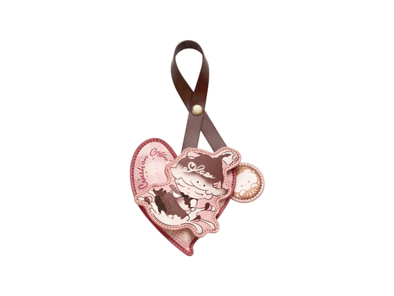 Pop Mart DIMOO-Crush On Coffee Series Rose Latte Fragrant Bag Pendant ...