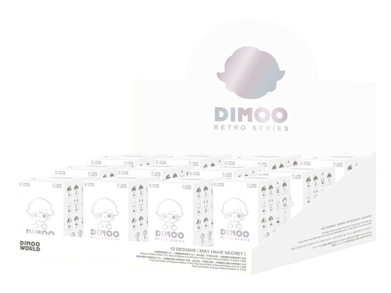 Pop Mart Dimoo Retro Series Figures Sealed Case (12 Blind Box) - US