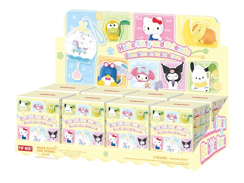 Pop Mart Hello Kitty and Friends Sweet Dream Bubble House Series Scene ...