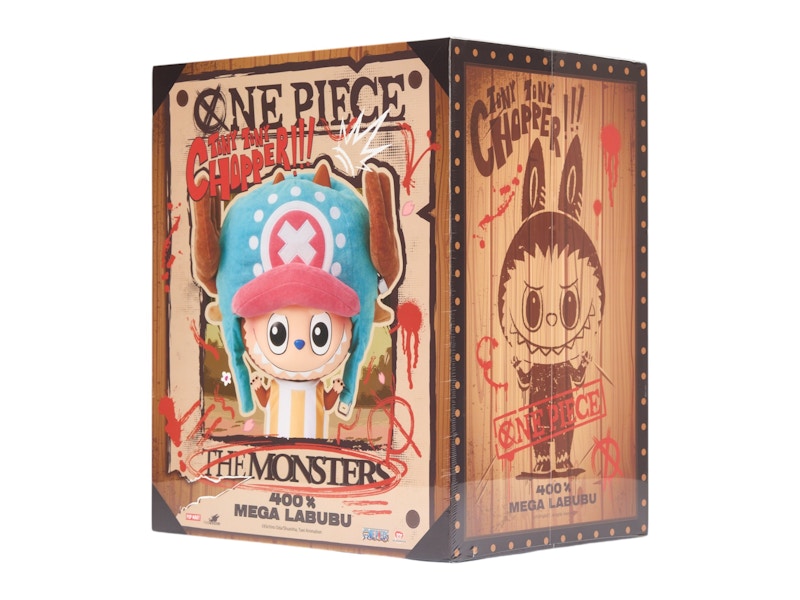 Pop Mart Labubu The Monsters x One Piece Mega Labubu Tonytony Chopper ...