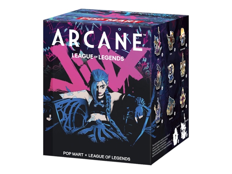 Pop Mart League of Legends Arcane Series Figures Single Blind Box - US