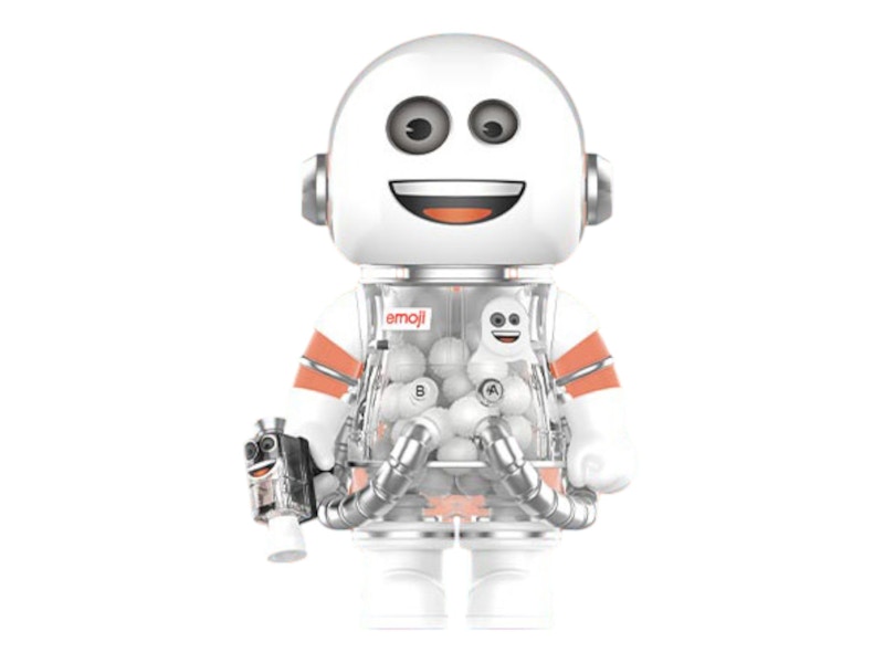 Pop Mart Mega Space Molly x emoji Series Caution, The Ghost is Here 100 ...