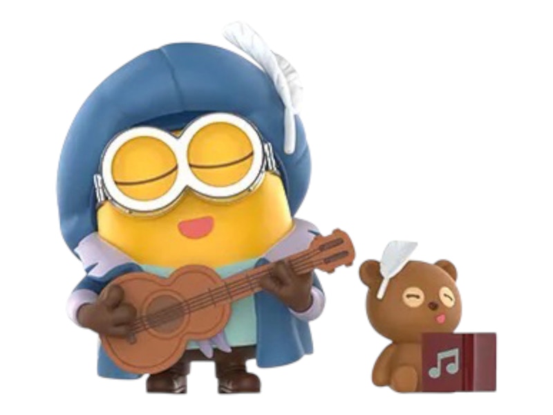 Pop Mart Minions Bedtime Stories by Bob and Tim Series Medieval Songs ...