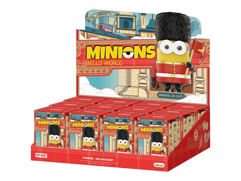 Pop Mart Minions Bello World Series Figures Sealed Case (12 Blind Box) - CN