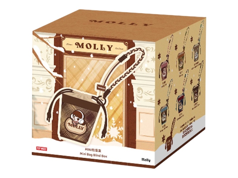 Pop Mart Molly Winter Fit Check Series Mini Bag Single Blind Box - US