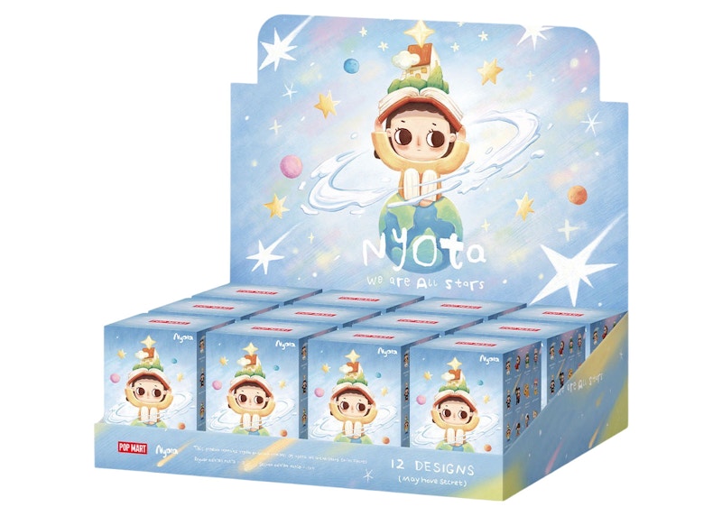 Pop Mart Nyota We are All Stars Series Figures Sealed Case (12 Blind Box) - US