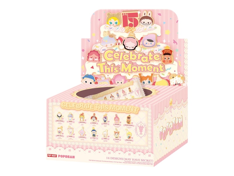 Pop Mart POP BEAN Celebrate This Moment Series Sealed Case (28 Blind ...