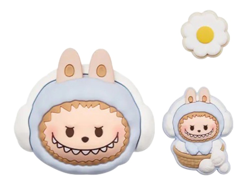 Pop Mart POP BEAN Fluffy & Cozy Series LABUBU Toasty Snow Baby ...