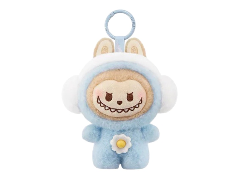 Pop Mart POP BEAN Fluffy & Cozy Series LABUBU Toasty Snow Baby Plush ...