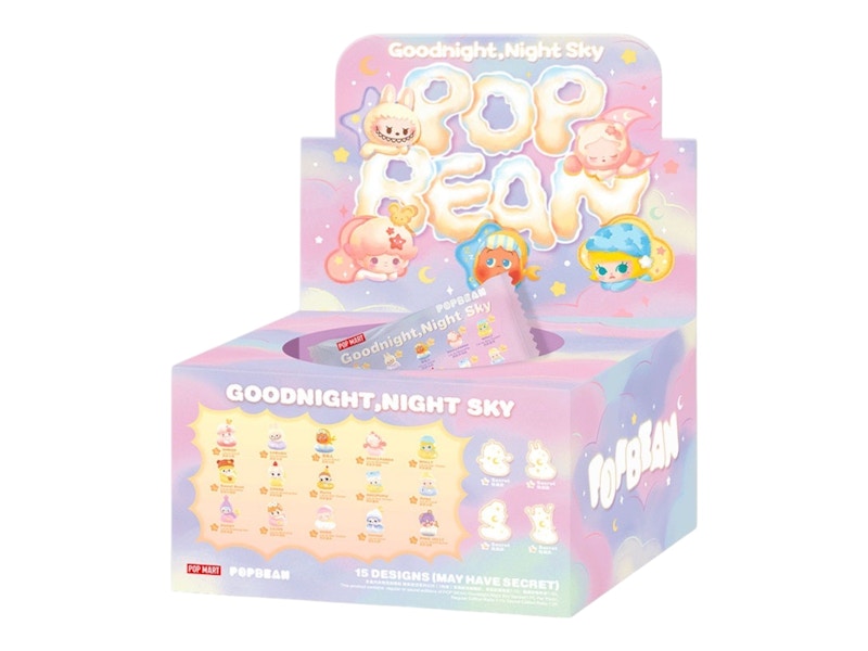 Pop Mart POP BEAN Goodnight,Night Sky Series Sealed Case (30 Blind Bags ...