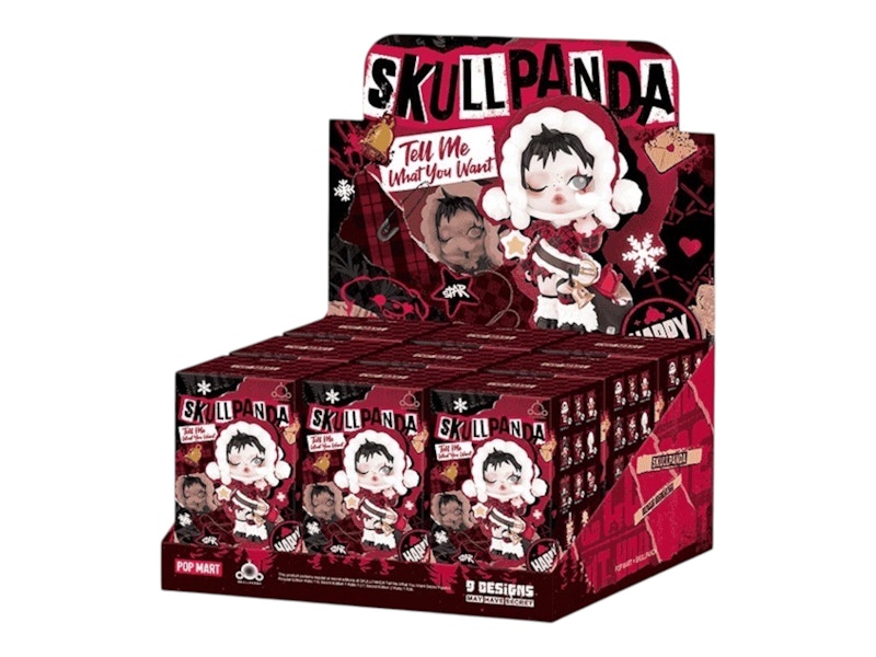 Pop Mart SKULLPANDA Tell Me What You Want Series Figures Sealed Case (9 ...