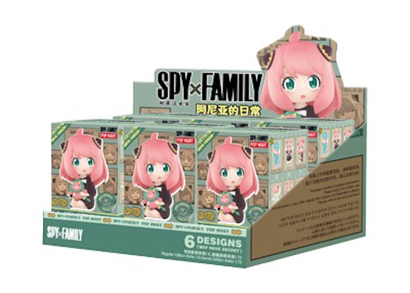 Pop Mart Spy x Family Anya's Daily Life Series Figures Sealed Case (6 ...