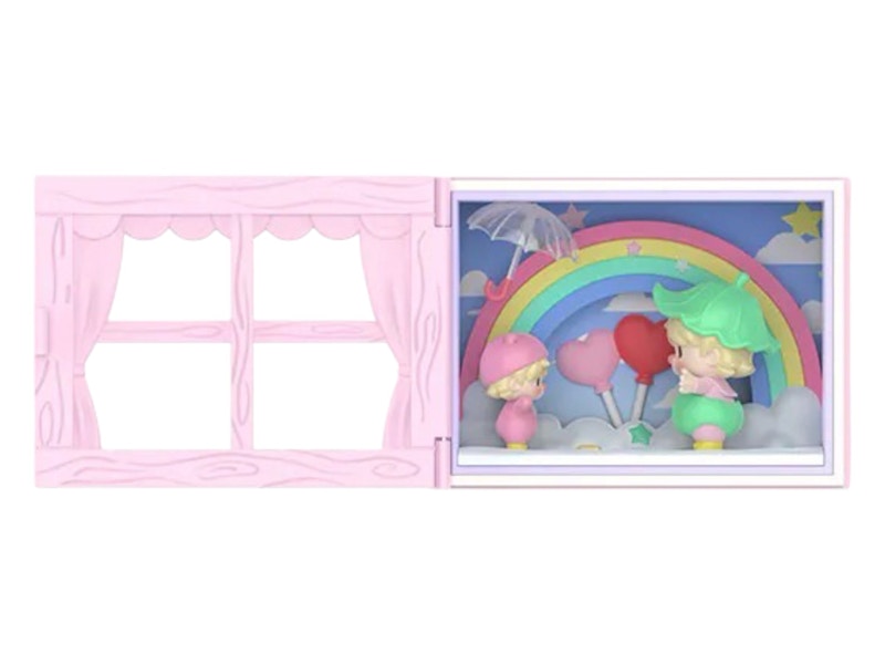Pop Mart Sweet Bean Celebrate Ordinary Days Series Rainbow Hug Scene ...
