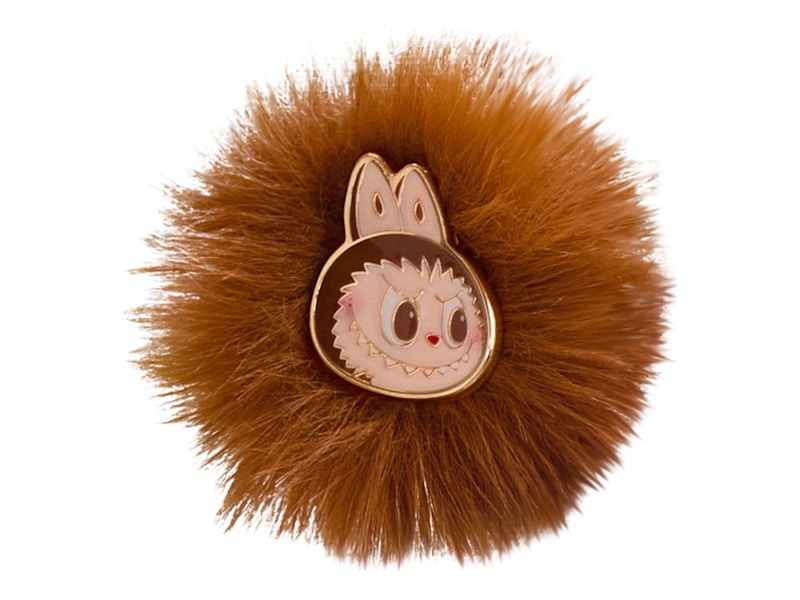 Pop Mart The Monsters Labubu Warm Fluffy Holiday Series Pompom Ring - US