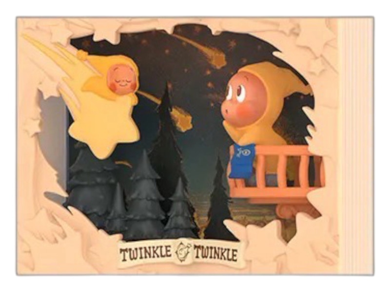 Pop Mart Twinkle Twinkle Light Up Series The Falling Stars' Riddle ...