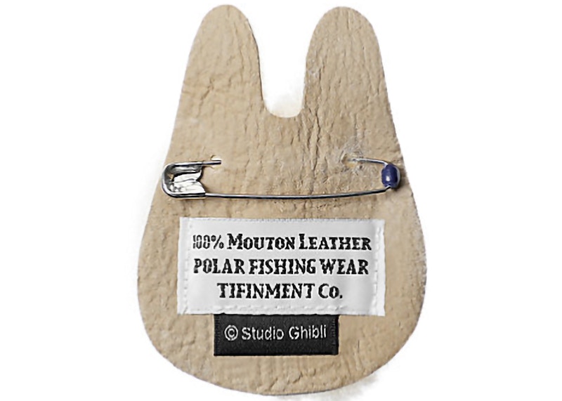 Porter x My Neighbor Totoro Small Polar Fishing Wear Badge White - FW22 ...