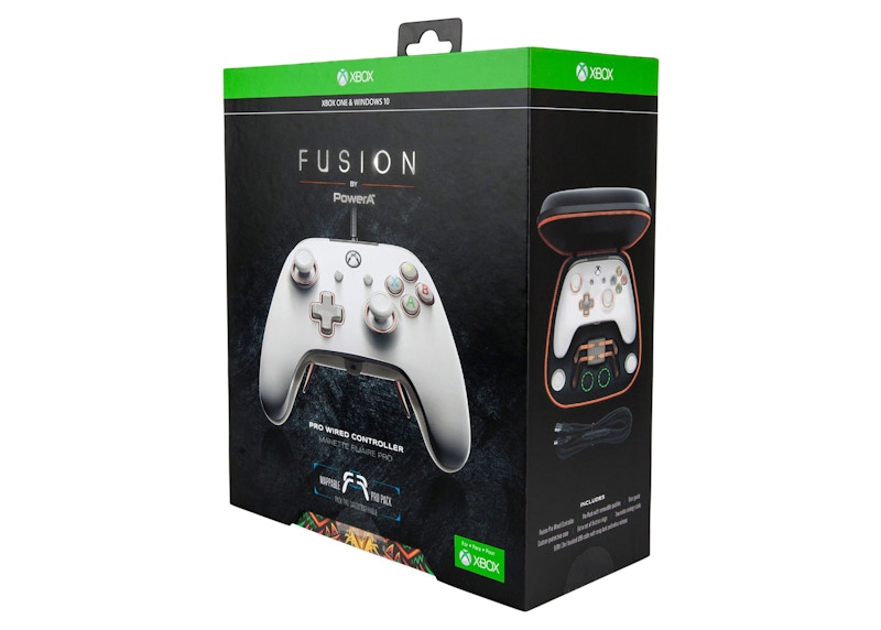 PowerA Xbox One Fushion Pro Wired Controller 1514146-02 White - US
