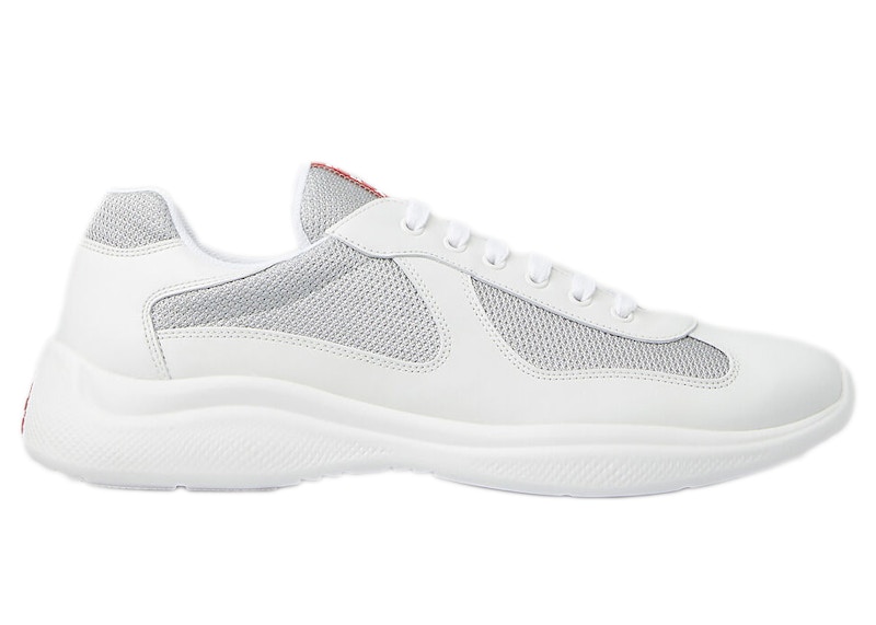 Prada America's Cup White Silver Men's - 4E3400-6GW-F0J36 - US