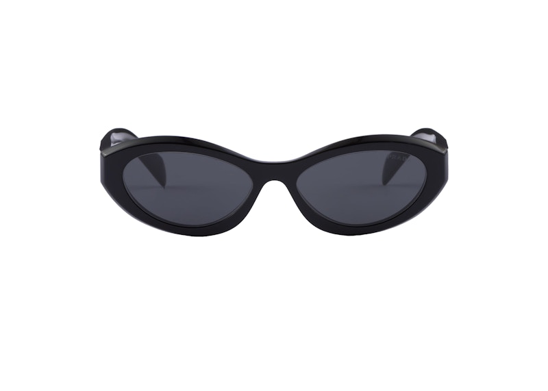 Prada Symbole Sunglasses Black/Slate Grey (SPR26Z_E16K_FE08Z_C_055) in ...