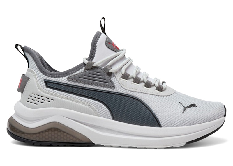 Puma Amplifier Cool Light Grey Black Men's - 396867-30 - US