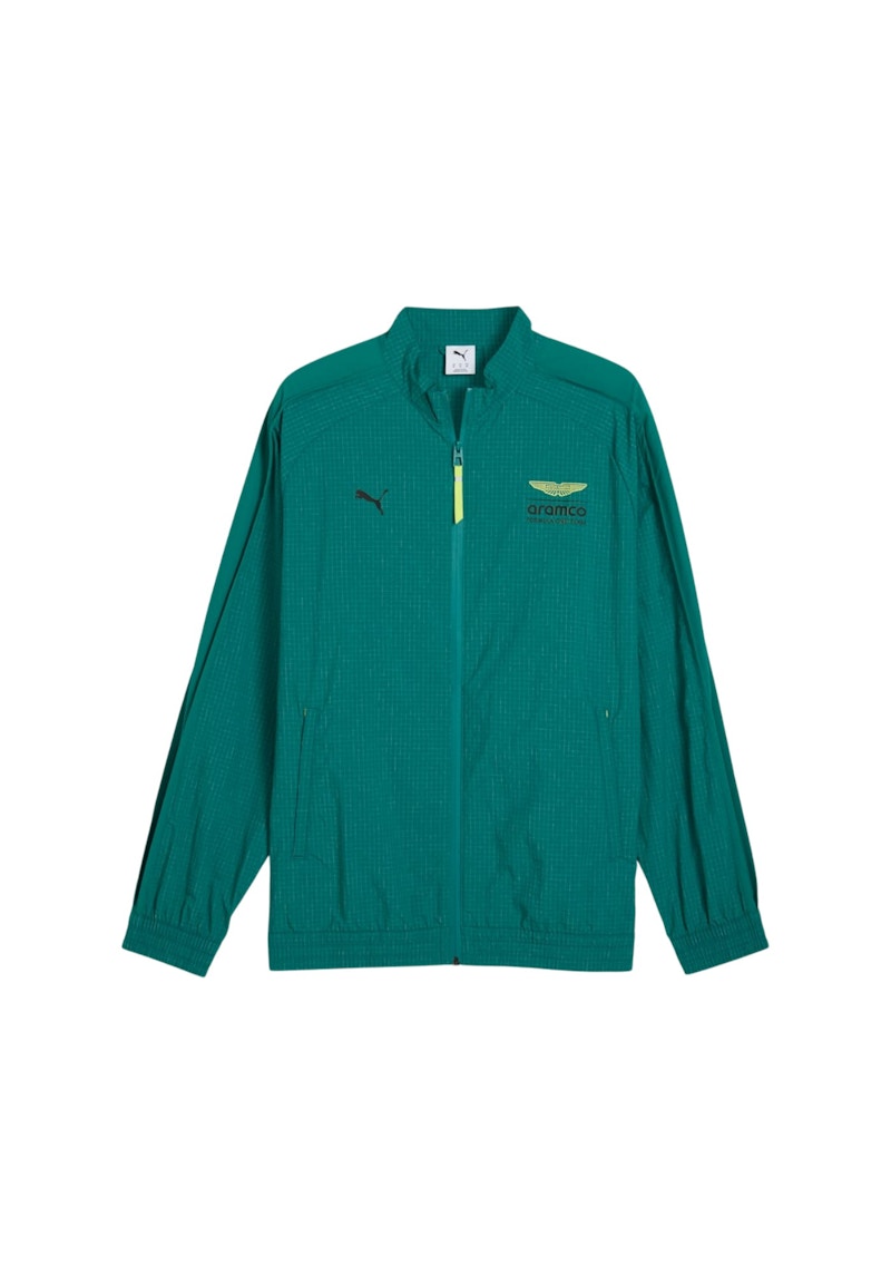 Puma Aston Martin Aramco Formula 1 Team T7 Oversized Jacket Green Lux ...