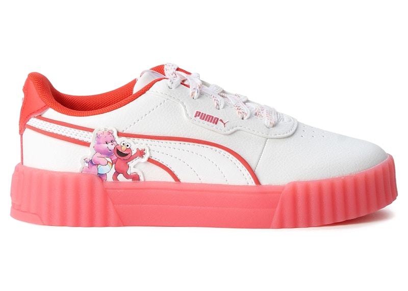 Puma Carina 3.0 Care Bears x Sesame Street White Active Red (PS ...